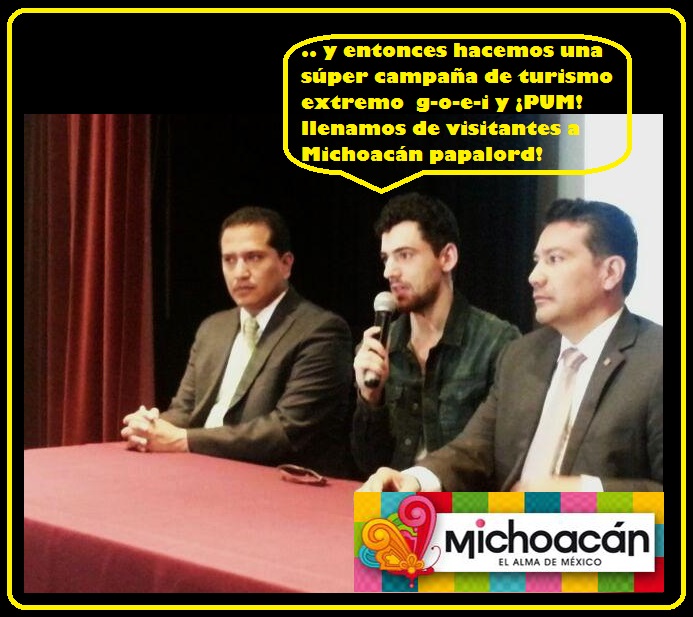 Javi Noble de 'Nosotros Los Nobles' Difundirá Al Turismo en Michoacán