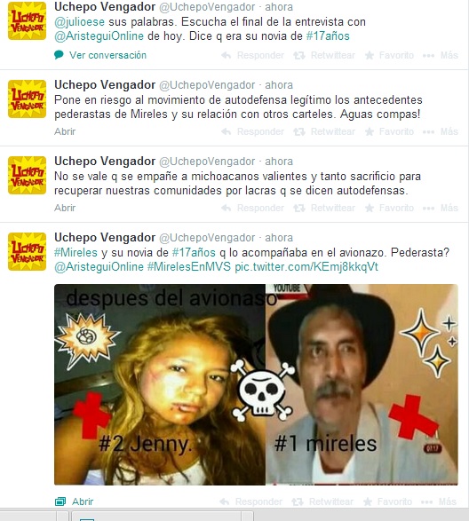 Líder De Autodefensas Michoacanas Confiesa Relación Con Menor De Edad # ...