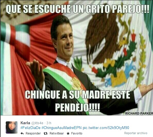 #ChingueasuMadreEPN Es Tendencia Global -La Mentada Es Mundial- Y Los ...
