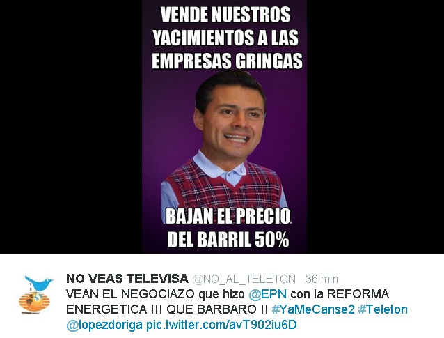 #VIDEO Arranca El Teletón 2014 Entre Memes Y Anticampañas Llamando A No ...