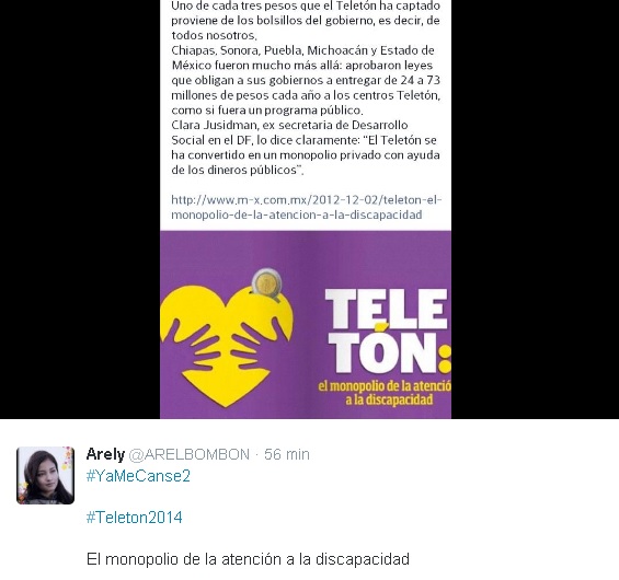 #VIDEO Arranca El Teletón 2014 Entre Memes Y Anticampañas Llamando A No ...