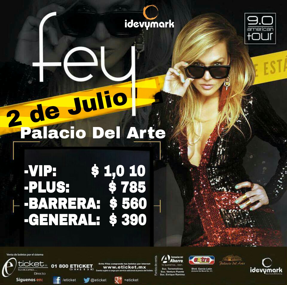 Cambio De Fecha Fey ‘American Tour’ En Morelia - Changoonga.com ...