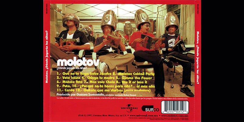 Celebrará Molotov 20 Años De Su Primer Disco ¿Dónde Jugarán Las Niñas ...