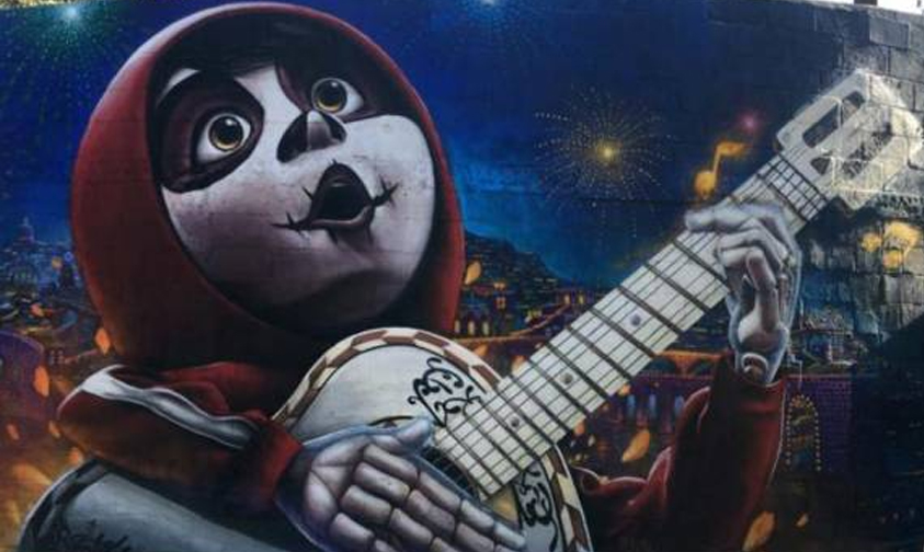 #Guanajuato 67 Artistas Llenan De Color El Panteón Con Murales De “Coco”