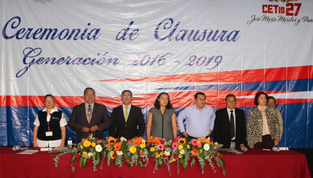 #Michoacán Egresa XXXVIII Generación Del Cetis No. 27