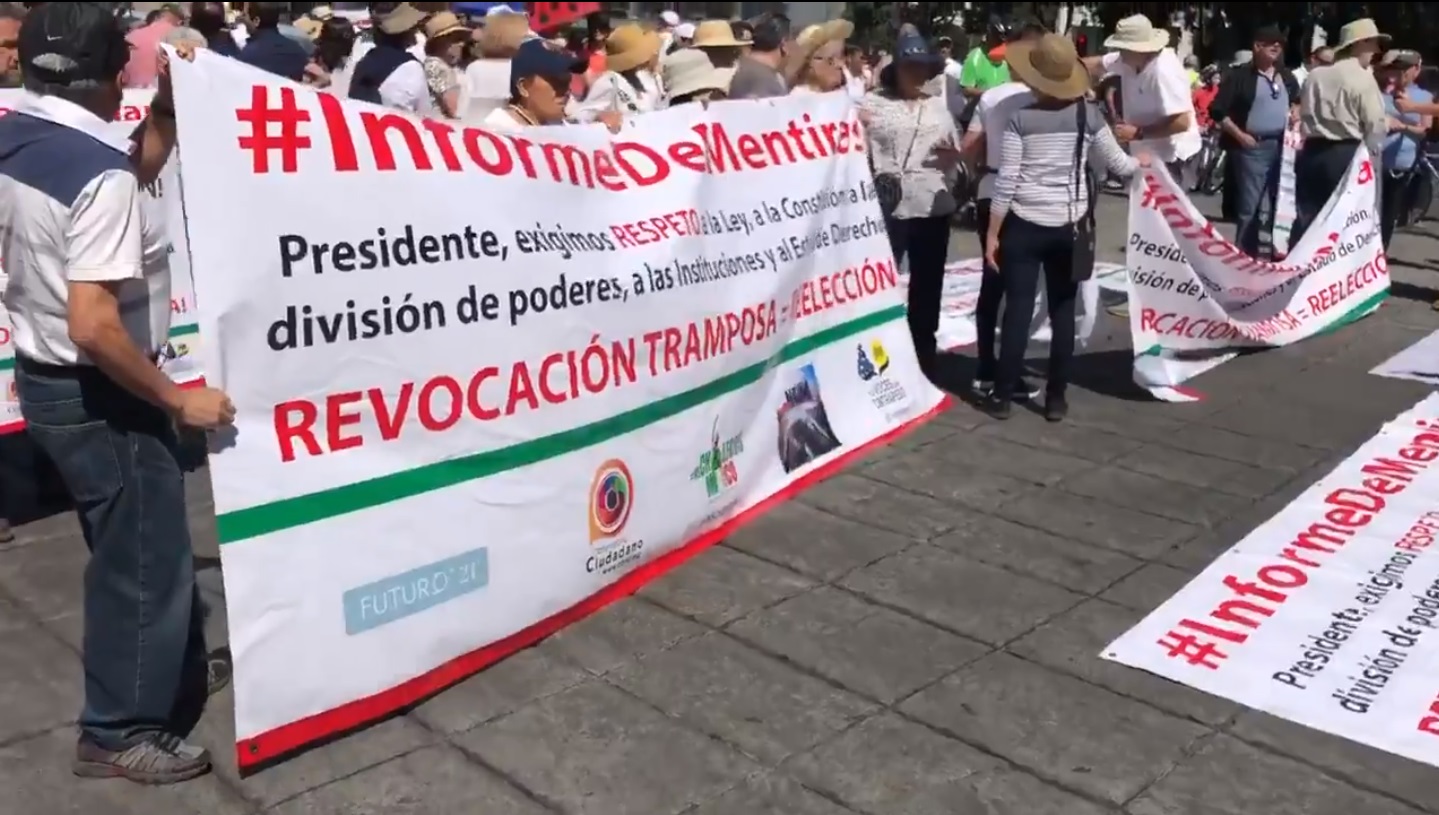 #Video Listos En Ángel De La Independencia Para Realizar Marcha Anti ...
