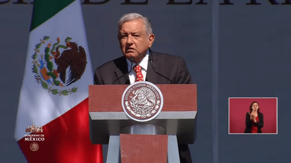 AMLO Asegura En Discurso Que “Cambio Está A La Vista”