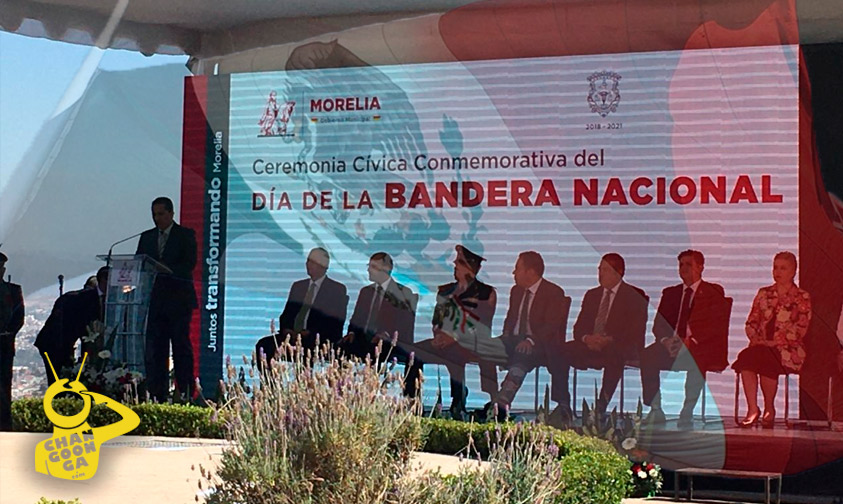 #Morelia “Bandera Nacional Es Más Que Un Símbolo”, Hacen Ceremonia Cívica