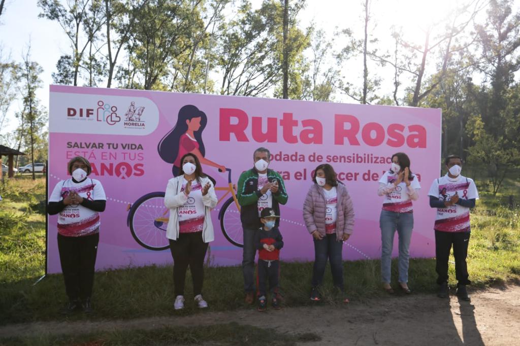 #Morelia Arranca Ruta Rosa En Campaña De Sensibilización VS Cáncer De ...
