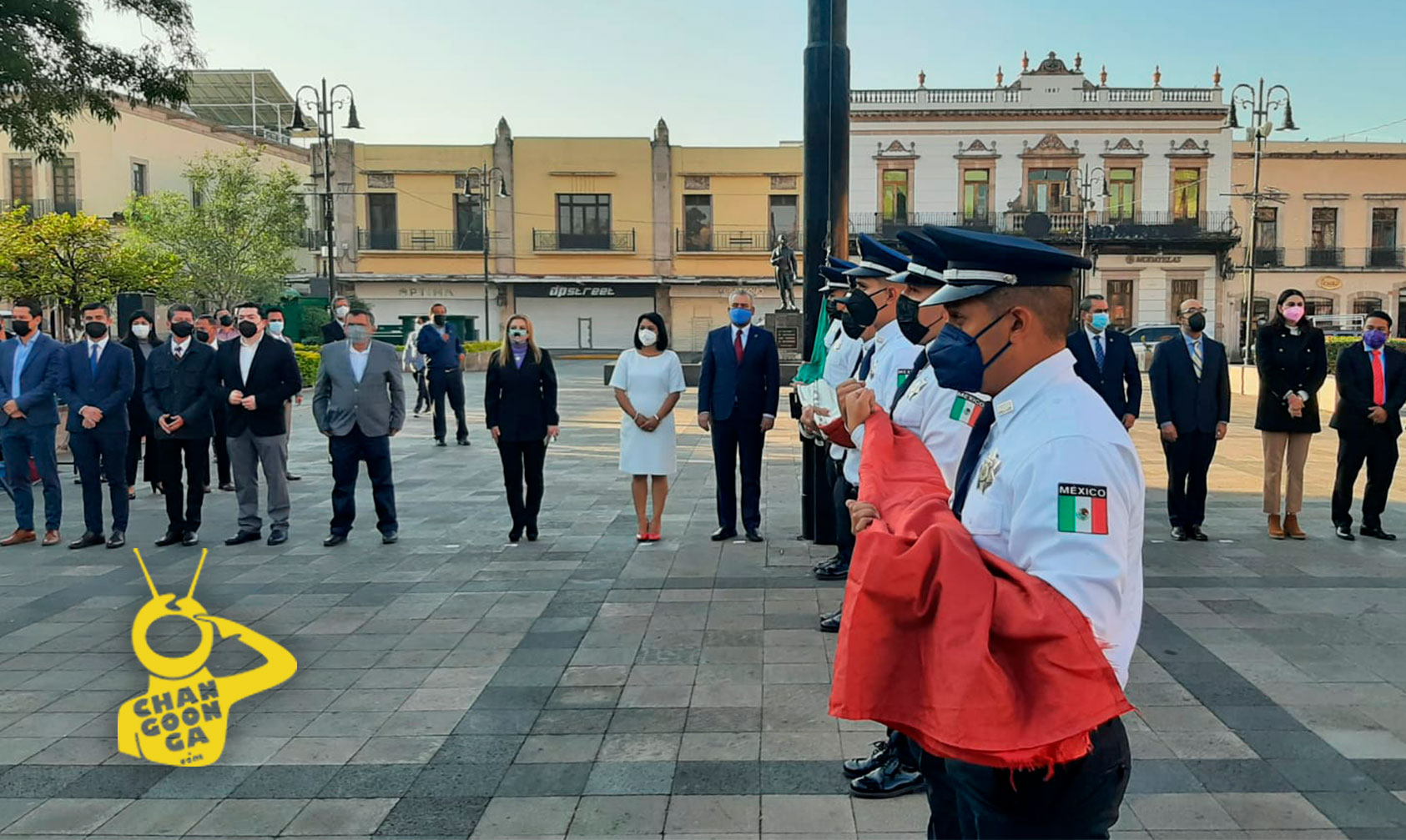Morelia Celebró CXI Aniversario De La Revolución Mexicana Al Izar La ...