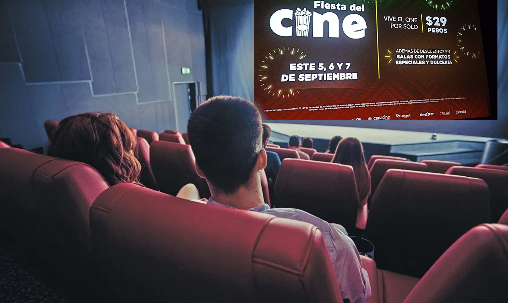 Empieza Septiembre Y La ¡Fiesta Del Cine! Próximo Lunes Habrá Entradas ...