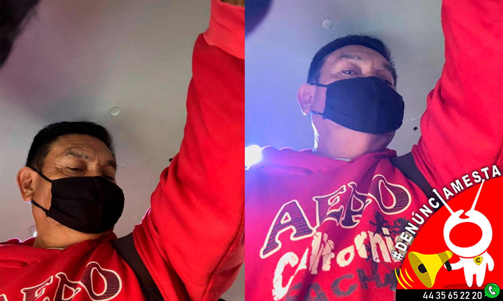 #Denúnciamesta Aguas! Con Vato Puerco Que Saca Su Nepe En La Combi