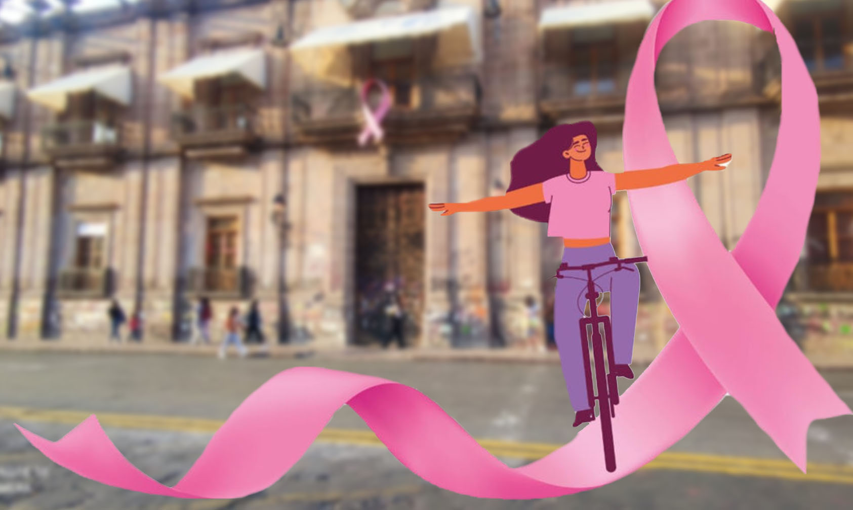 #Morelia Por Mes De Lucha VS Cáncer De Mama, Mañana Habrá Rodada Rosa