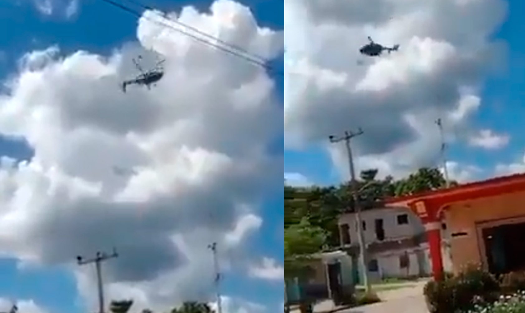 Video Capta Momento Exacto Del Desplome De Helicóptero De La Semar