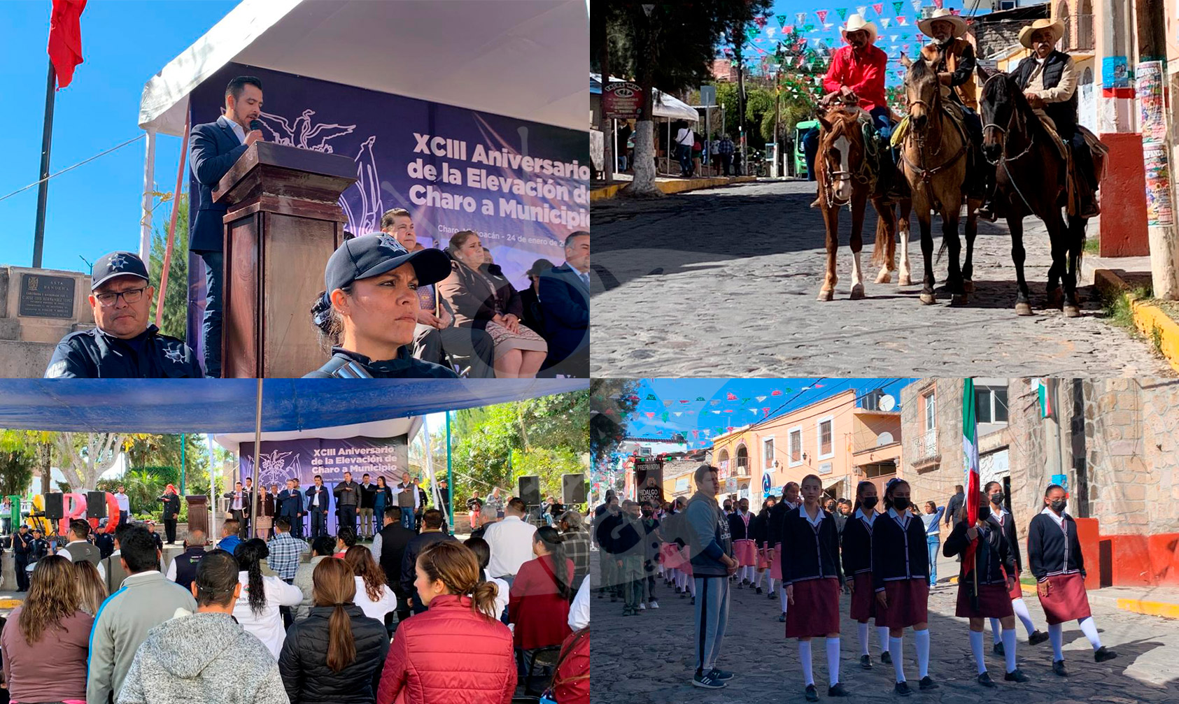 ¡Que Viva Charo! Conmemoran Su XCIII Aniversario De Elevación A Municipio - Changoonga.com ...