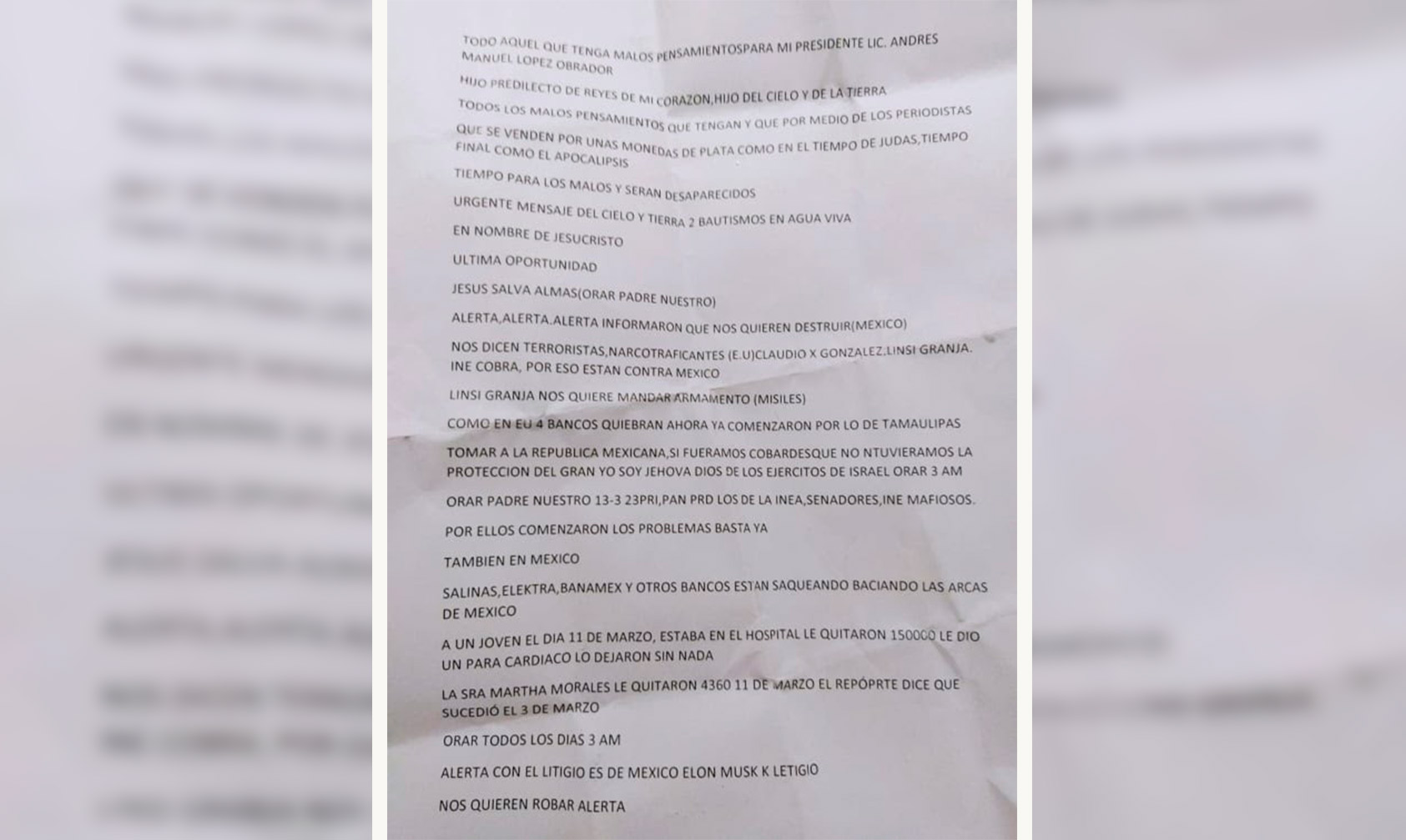 Reparten Propaganda Religiosa En Pro De AMLO Durante El PetroleoFest En ...