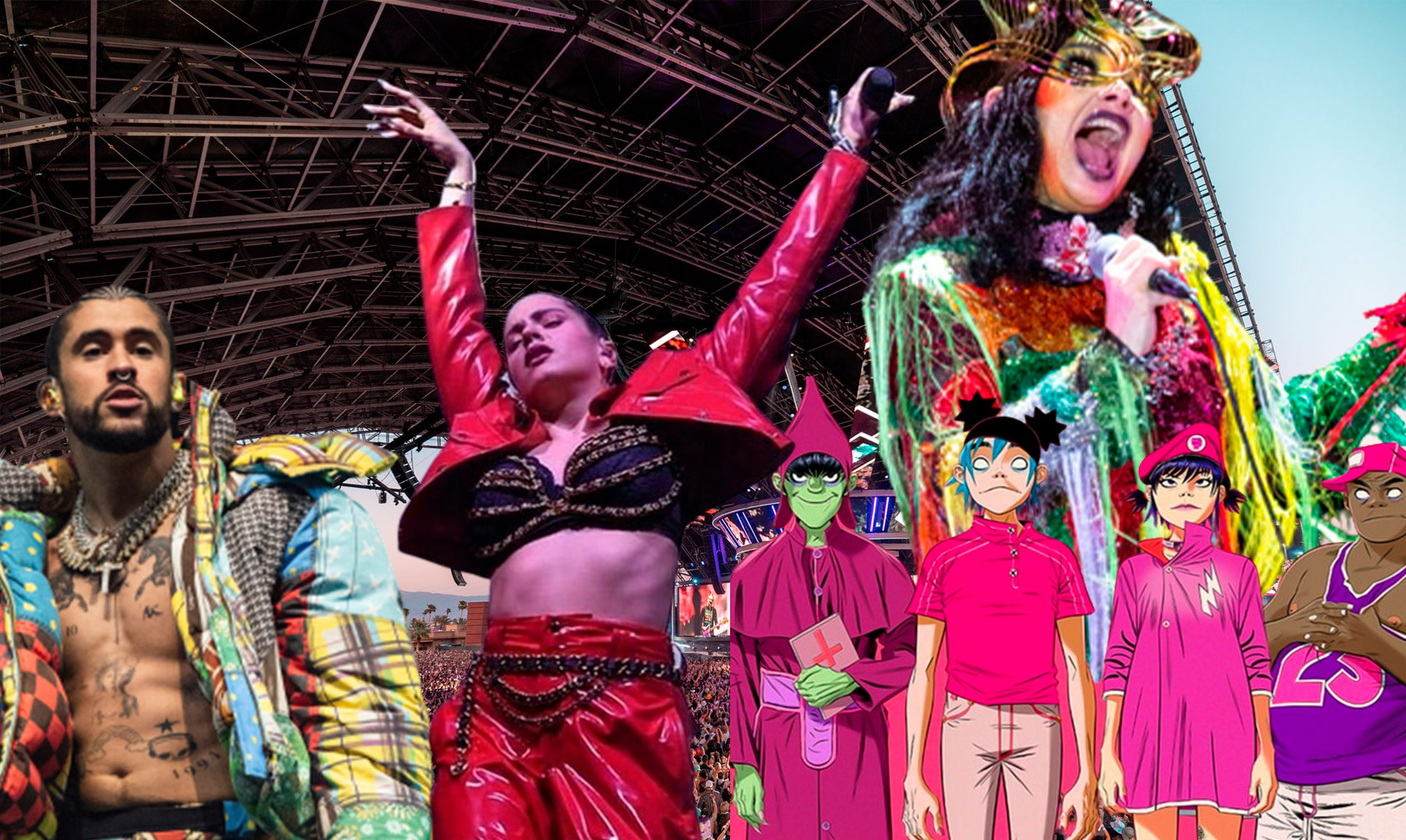 Coachella 2023 En Vivo Y Gratis: No te Pierdas A Bad Bunny, Rosalía, Gorillaz, Fabulosos ...
