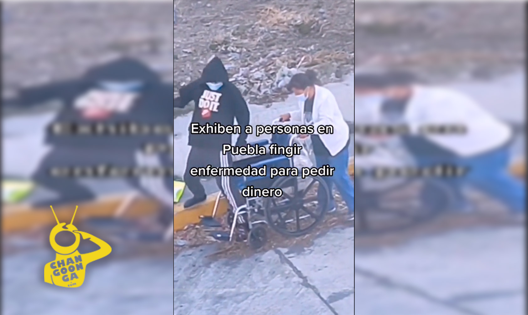 Pasa En México: Cachan A Limosnero Fingiendo Discapacidad - Changoonga ...