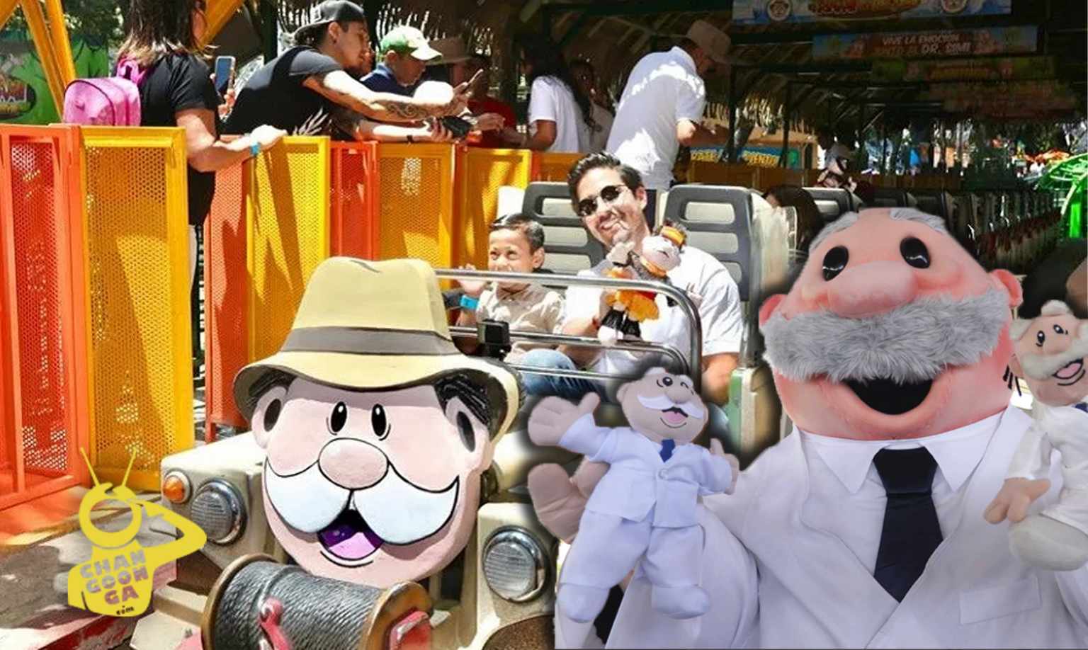 Nueva Montaña Rusa En Six Flags: El Tsunami Con Temática Del Dr. Simi ...