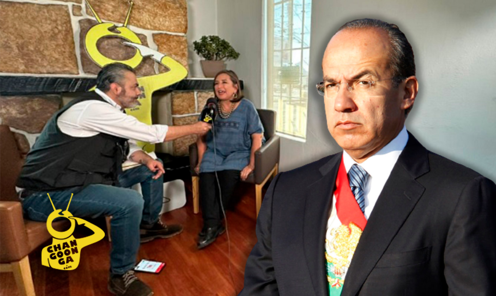 Xóchitl En Changoonga: Felipe Calderón Se Equivocó En Su Estrategia Vs El Narco - Changoonga.com ...