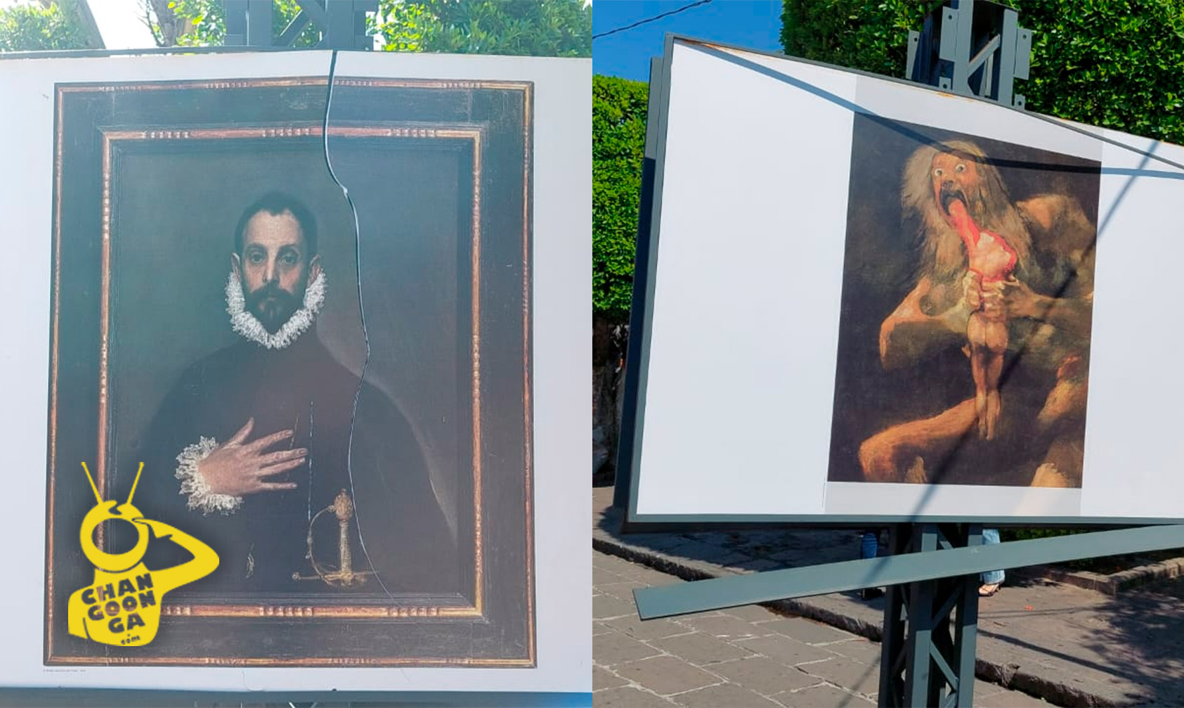 #Morelia ¡No Puede Ser! Vandalizan Exposición De Museo Del Prado En El ...