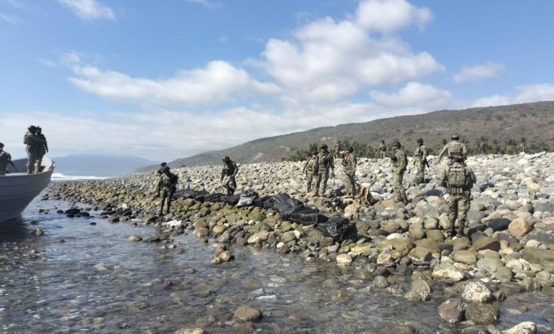 ¡Adiós Perico! Marina Decomisa 21 Bultos De Cocaína En Costas De ...