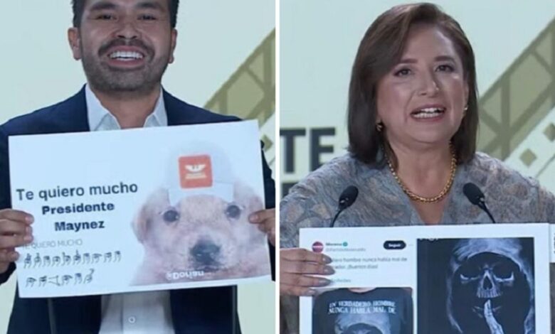 #DebateINE Máynez Uso Un Meme De Perrito Y Xóchitl Criticó Un Meme De ...