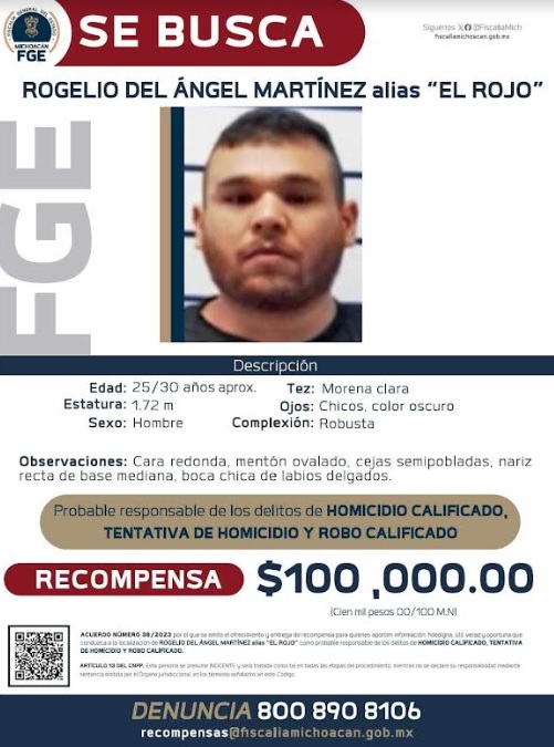 Michoacán Apañaron A ‘el Rojo Uno De Los Presuntos Asesinos De