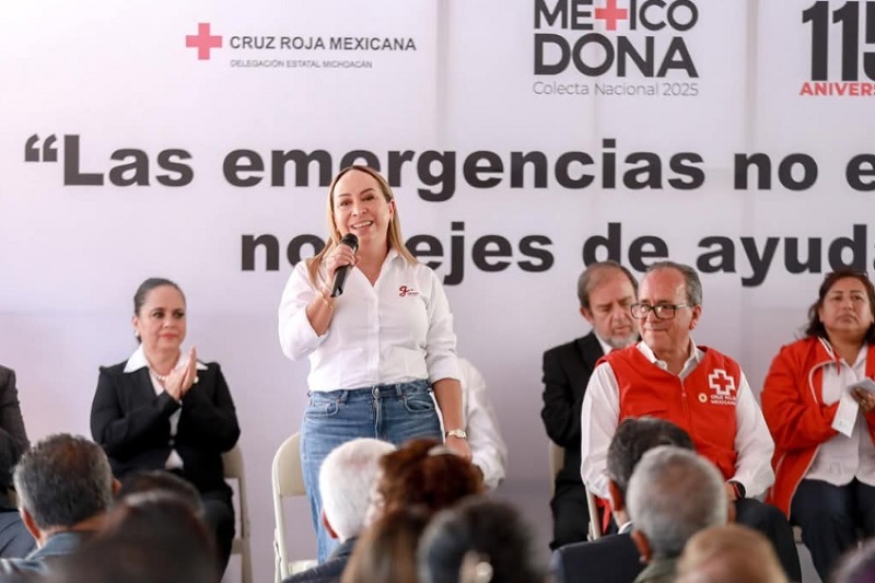 #Morelia Agradece Presidenta DIF Michoacán A La Cruz Roja Atención ...