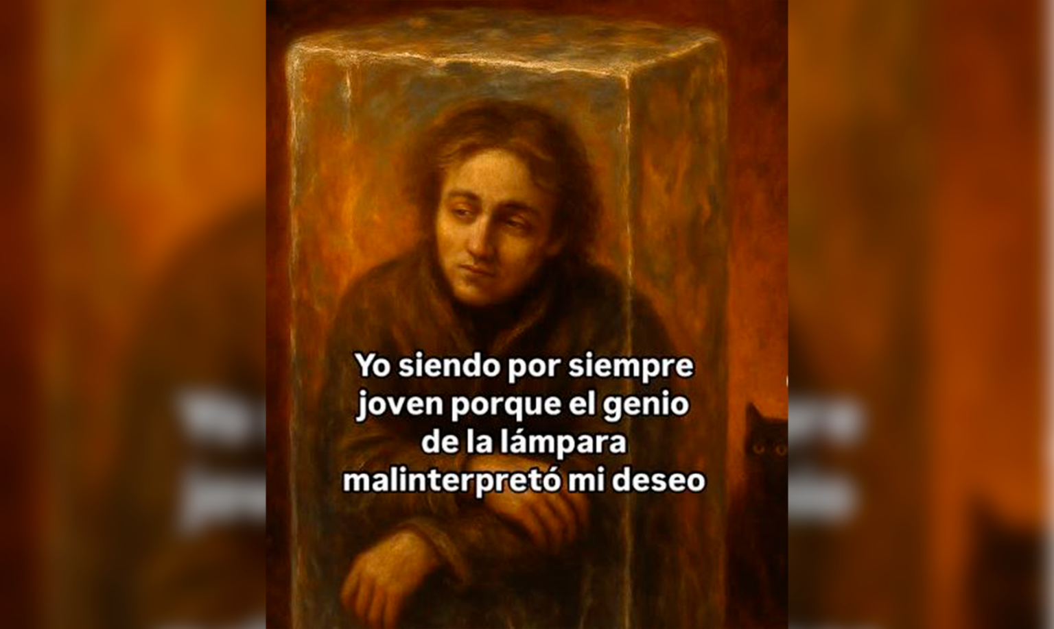 El Genio Malinterpretó Mi Deseo: El Meme Viral Que Une Humor, Arte Y ...